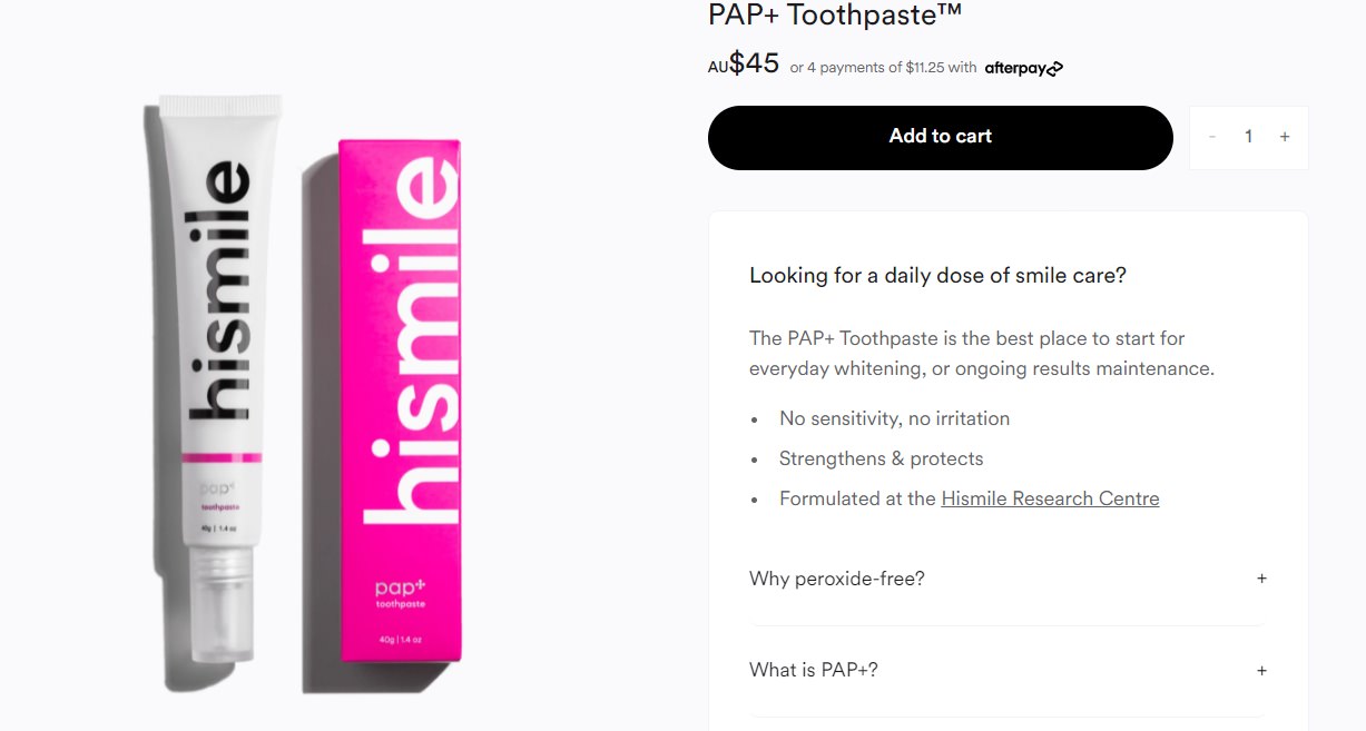 HiSmile PAP+ Toothpaste and Mouthwash – The Ultimate Review! - Dental ...